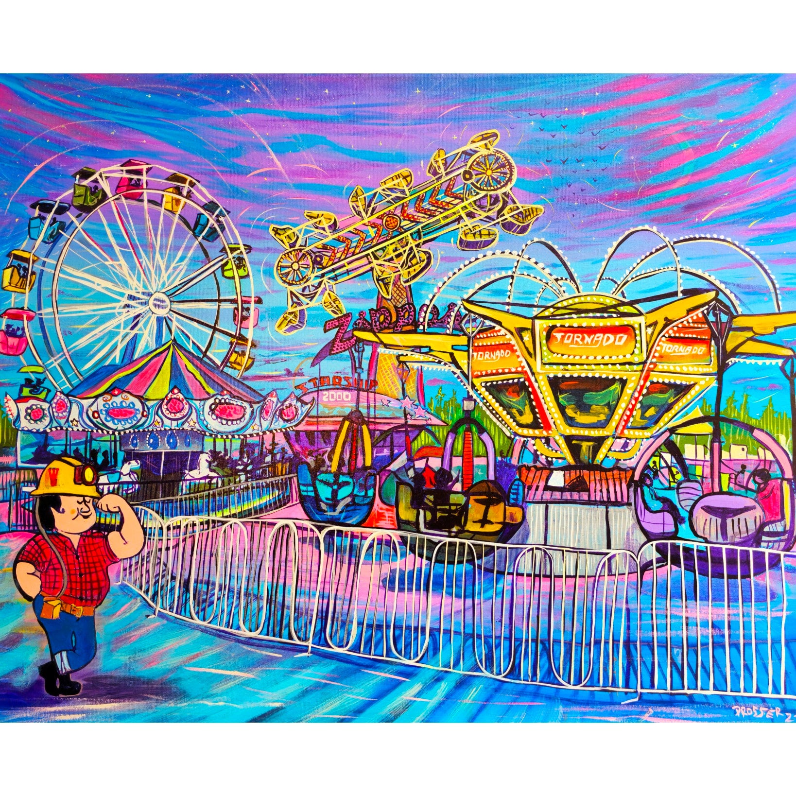 Nickel Days of Summer', Limited Edition Framed print plus Giclee Canvas ...