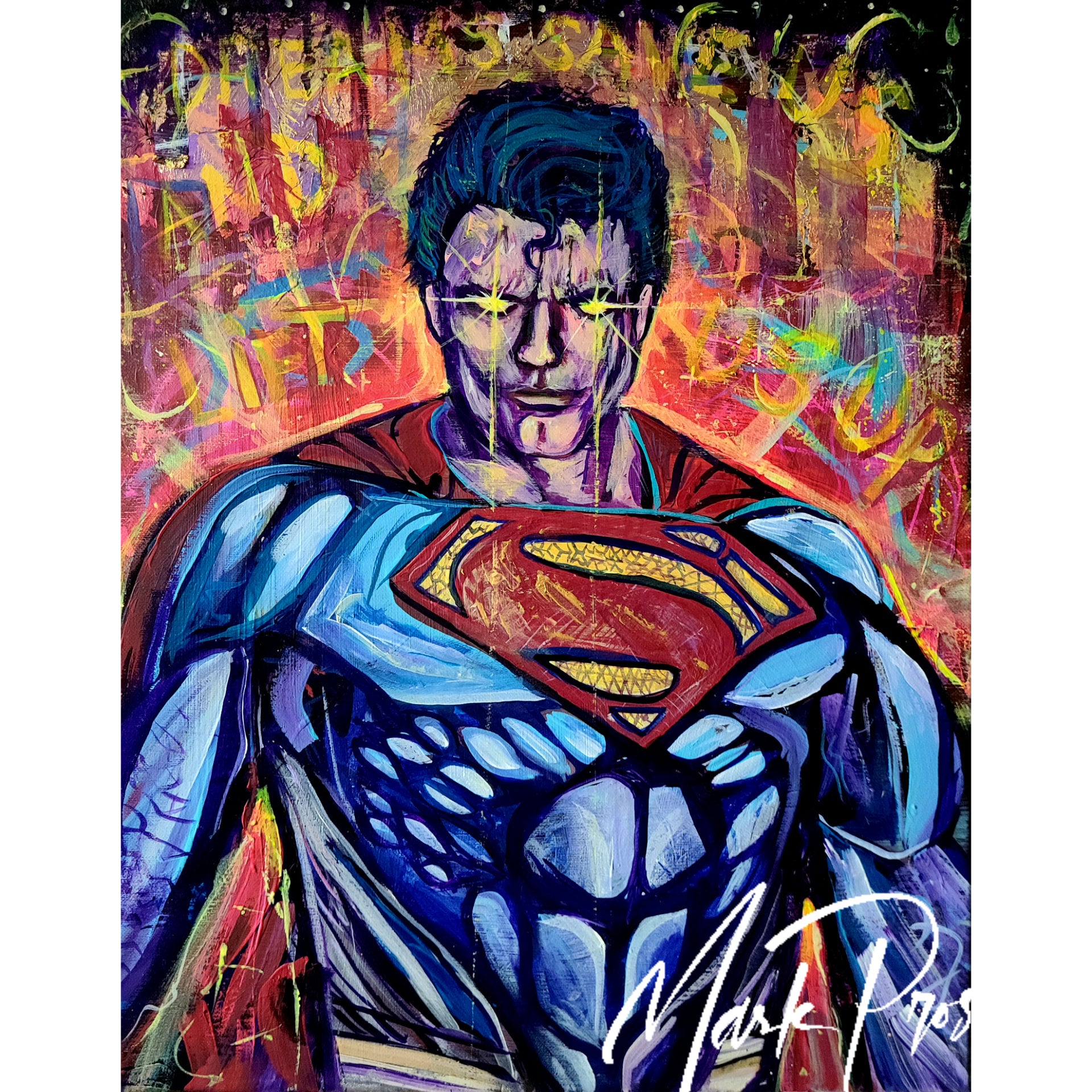 'Superman Canvas Print 3 sizes | ProsserArt