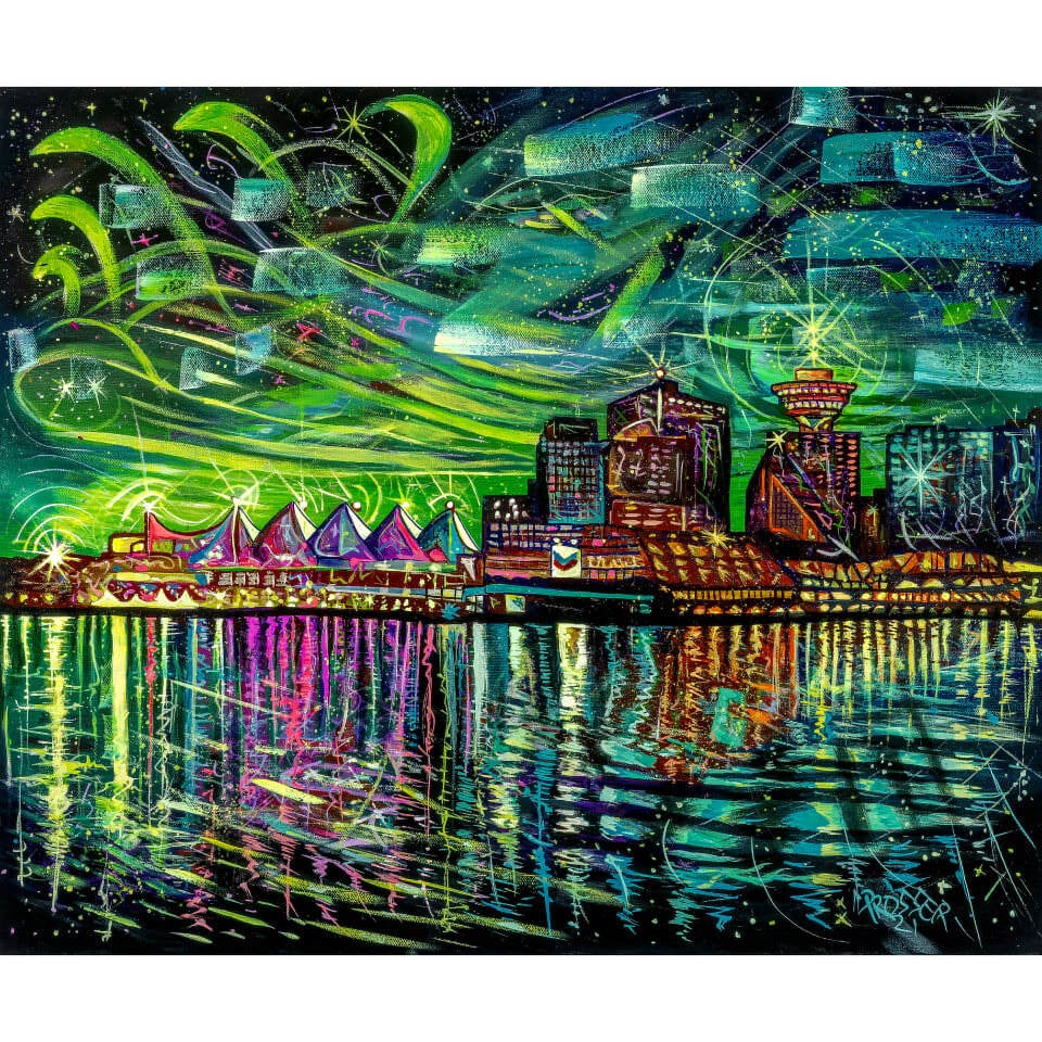 Canada Place Canvas & paper prints | ProsserArt